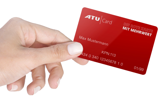 Die ATU Card - Profitieren Sie von attraktiven Vorteilen!
