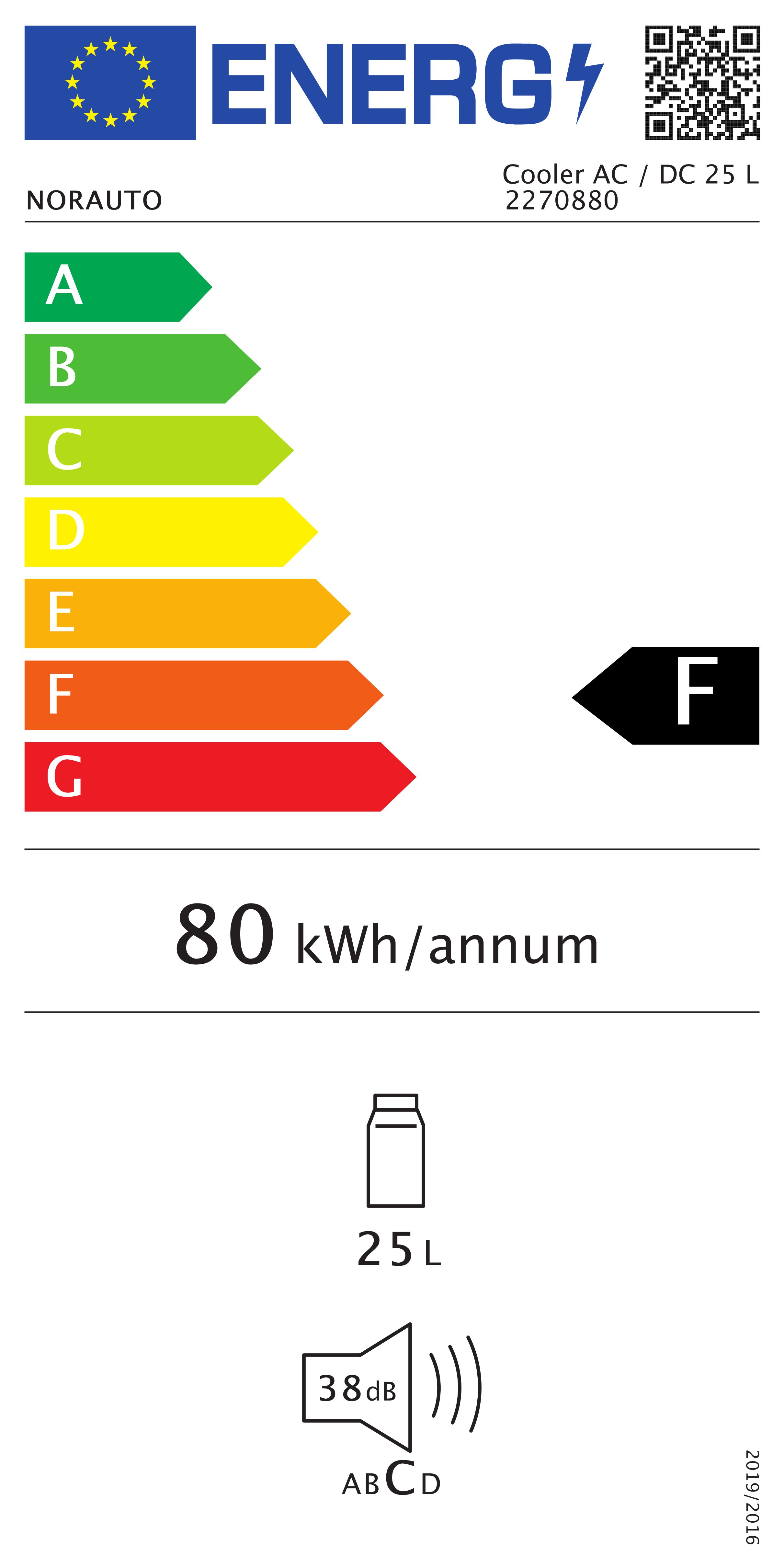 Norauto Kühlbox, 12/230 V, 25 L - ATU