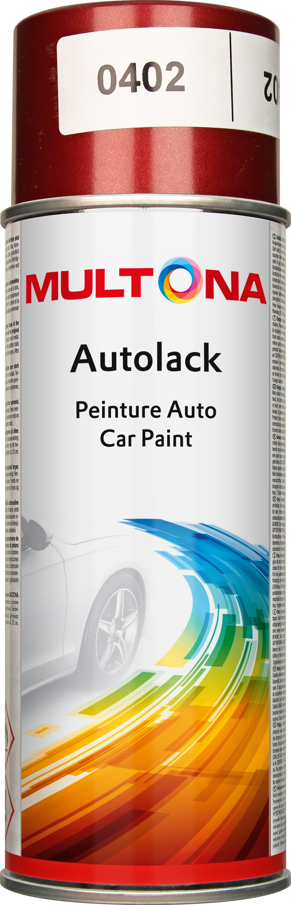 Multona Lackspray Rot Glänzend 402, 400 ml - ATU