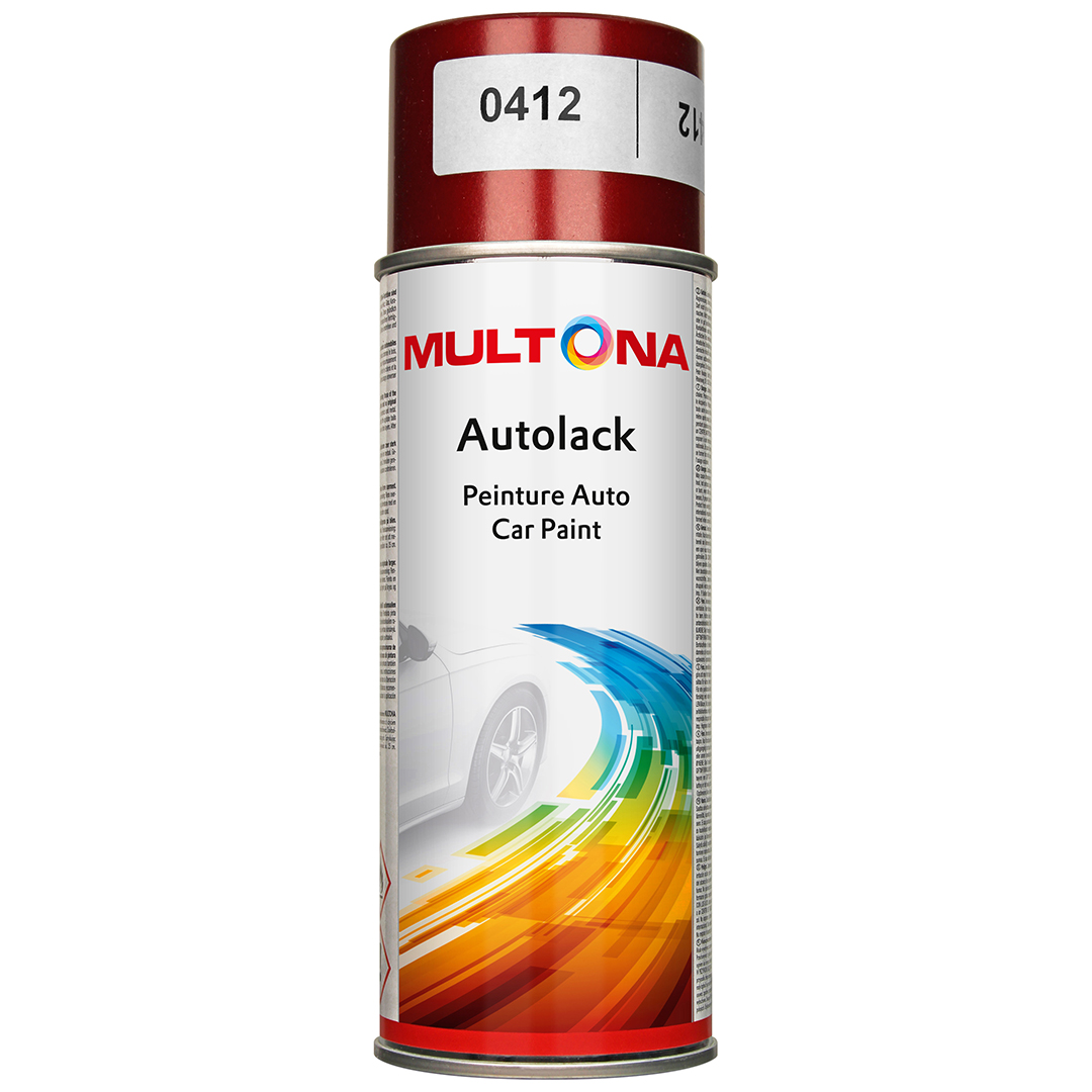 Multona Lackspray Rot Glänzend 412, 400 ml - ATU
