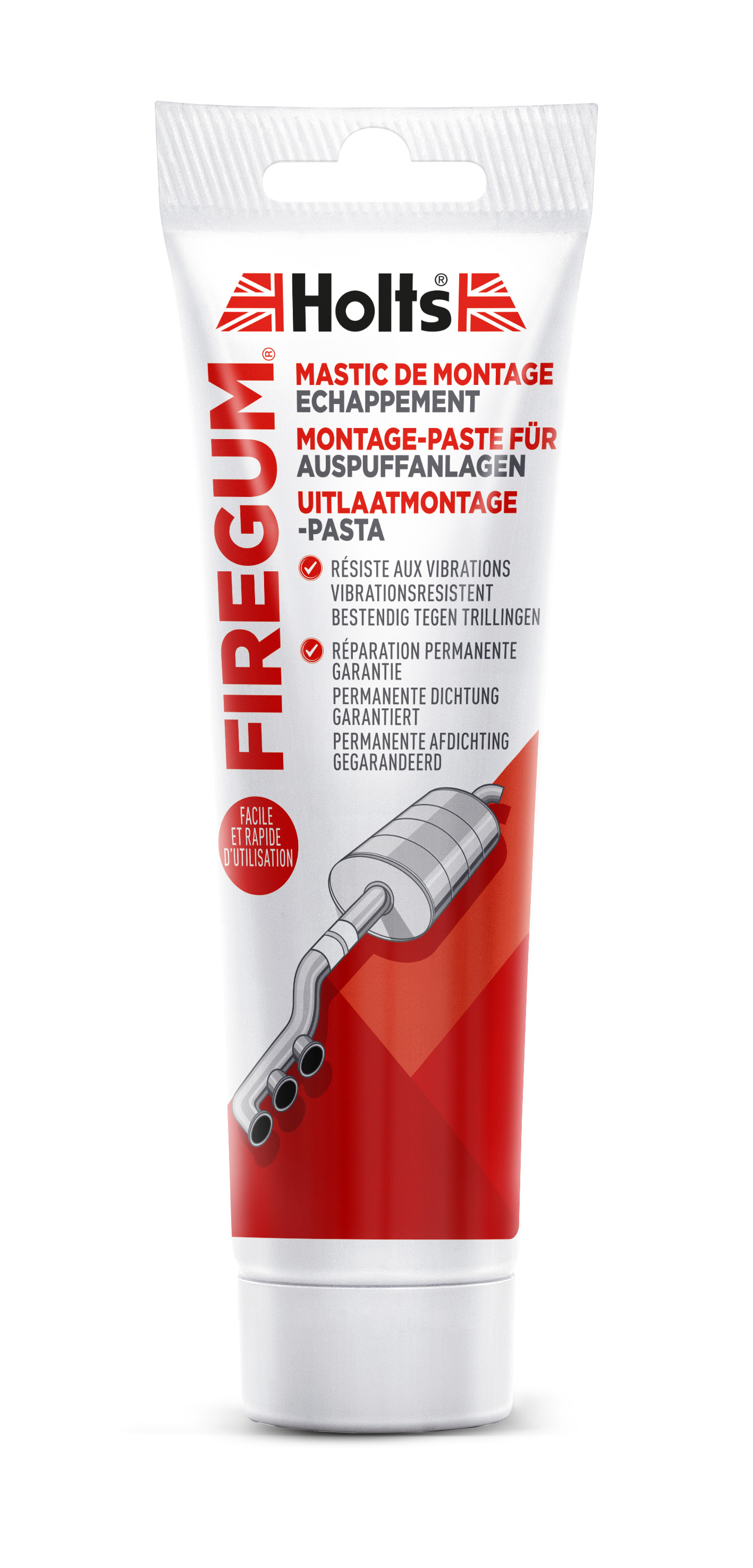 Holts Fire Gum Montage-Paste für Auspuffanlagen, 150g - ATU