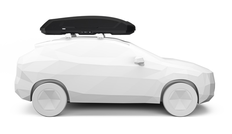 Thule Dachbox Force 3 XL, schwarz, 500 L - ATU