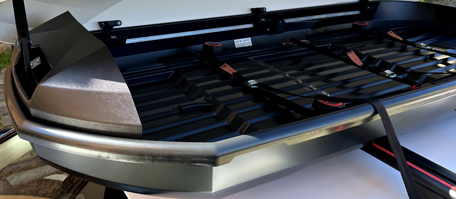 Lanco Dachbox DBX70, Anthrazit, 630 Liter - ATU