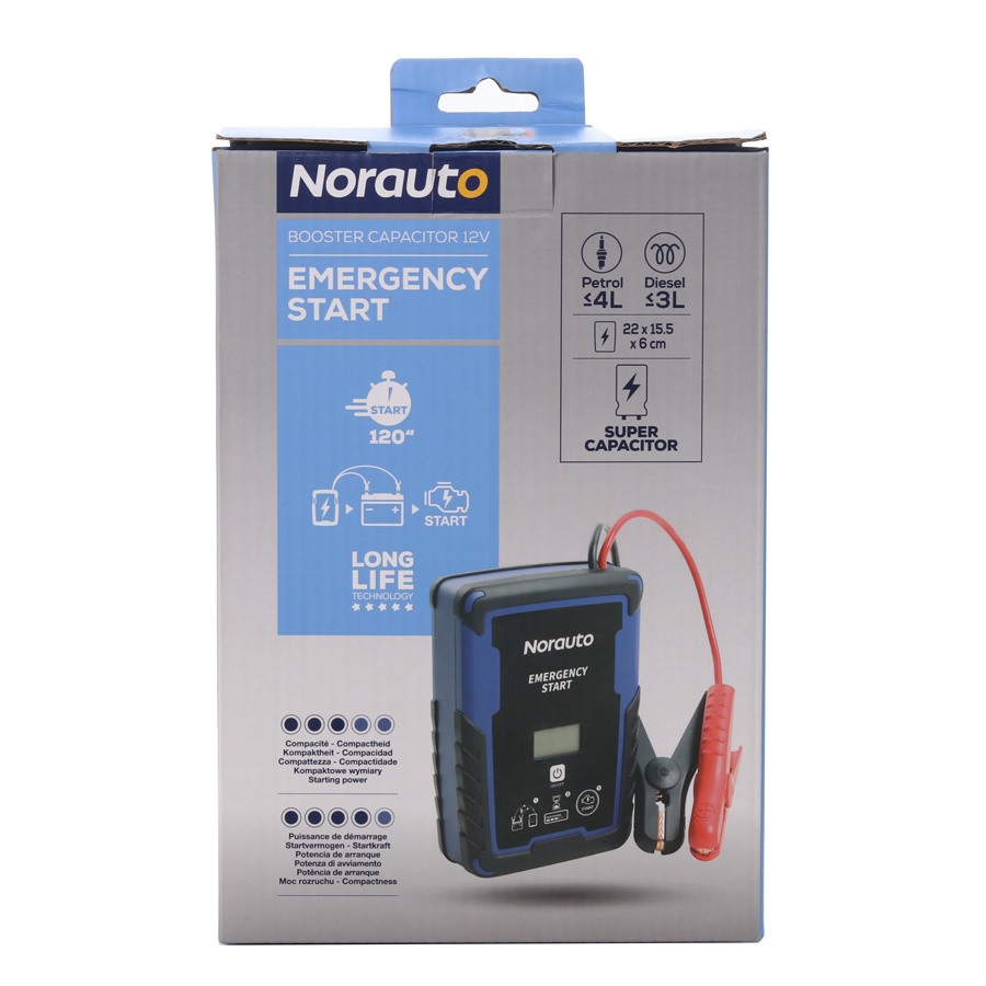 Starthilfe Booster "Emergency Start", von Norauto, 12V, 1 Stück - ATU