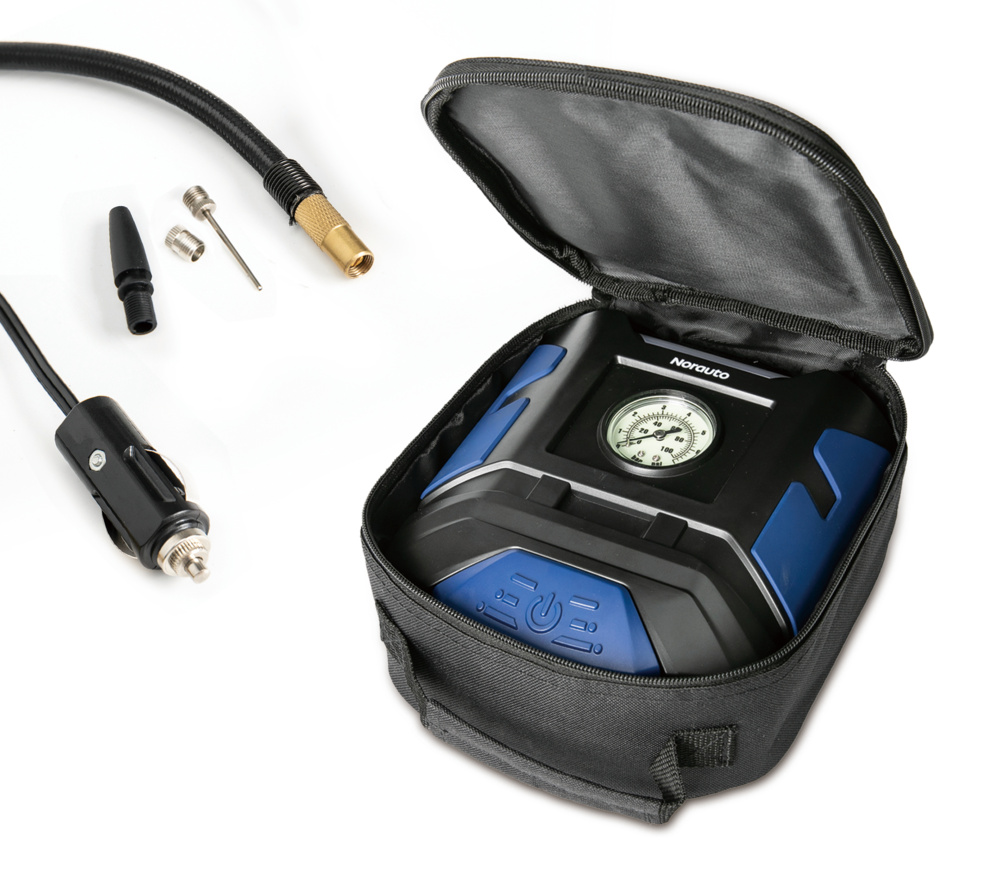 Analoger Mini-Kompressor von Norauto, 12V, 20L, 7bar - ATU