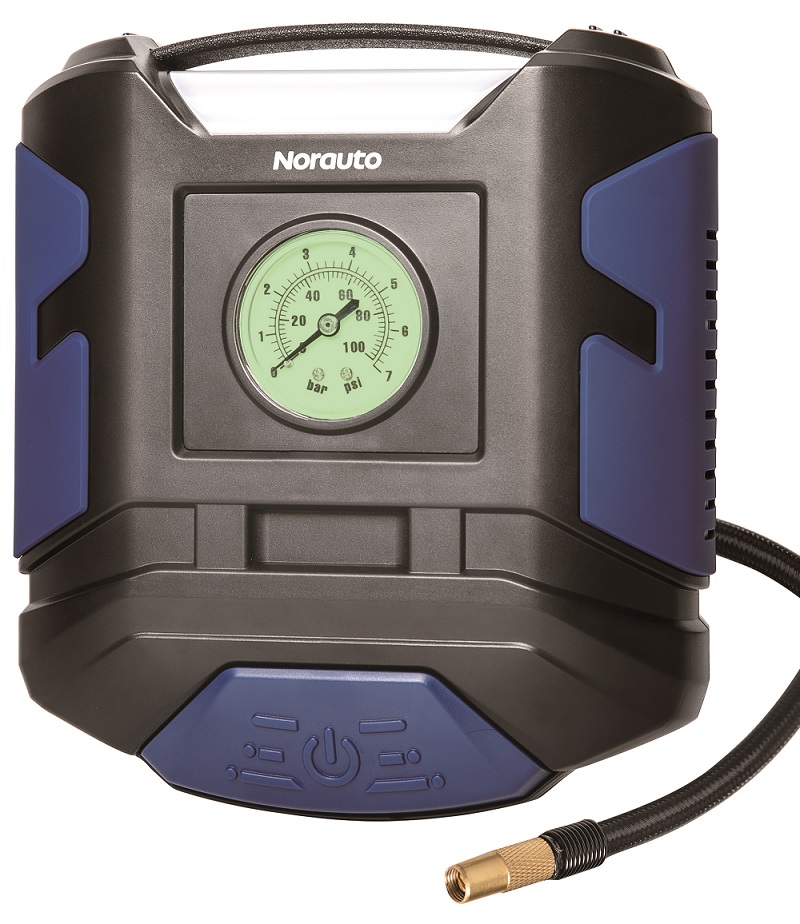 Norauto Mini-Kompressor 12 V, 7 Bar, 20 L - ATU