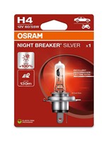 Osram Night Breaker Silver +100 % H4, 1 Stück - ATU