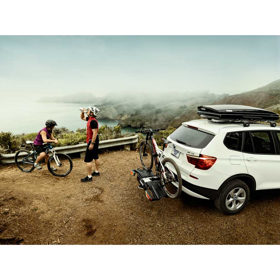 Thule Grundträger WingBar Edge BLACK L, Tragrohrlänge: 976 mm (9593), 2 ...