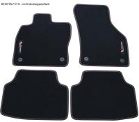 SCHÖNEK Passform Autoteppich 4-teiliges Set "Exclusive" mit Stick, Auto ...