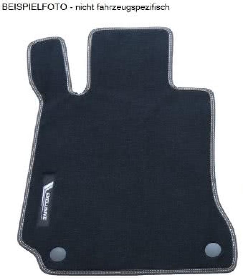 SCHÖNEK Passform Autoteppich 1-teilig "Exclusive" mit Stick, Auto ...