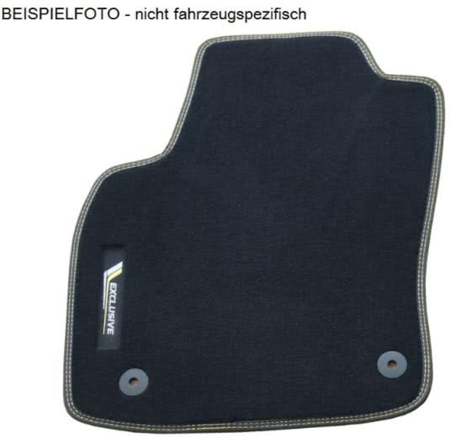 SCHÖNEK Passform Autoteppich 1-teilig "Exclusive" mit Stick, Auto ...